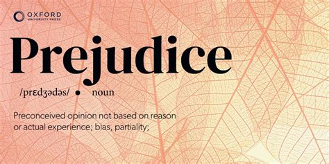 Prejudice Meaning And Example Sentences Word Of The Day 49 59 Off