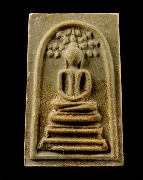 พระสมเด็จปรกโพธิ์ พิมพ์อกร่อง ปี 2518 เนื้อเกสรโซนนิยม โซนน้ำมัน หลวงปู่โต๊ะ วัดประดู่ฉิมพลี