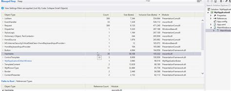 New Memory Usage Tool For Wpf And Win Applications Visual Studio Blog