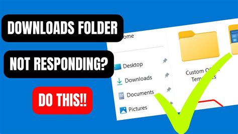 How To Fix Downloads Folder Not Responding On Windows 11 10 [2023] Youtube
