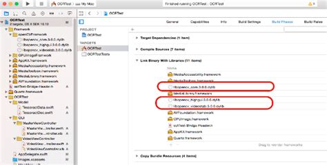 Opencv In Swift Mac Osx Project