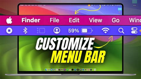 Customize Menu Bar On Mac Macbook Top Bar Customization Youtube