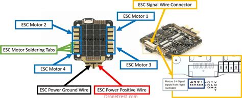 How To Connect Quadcopter Motors And ESC