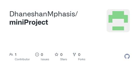 GitHub DhaneshanMphasis MiniProject