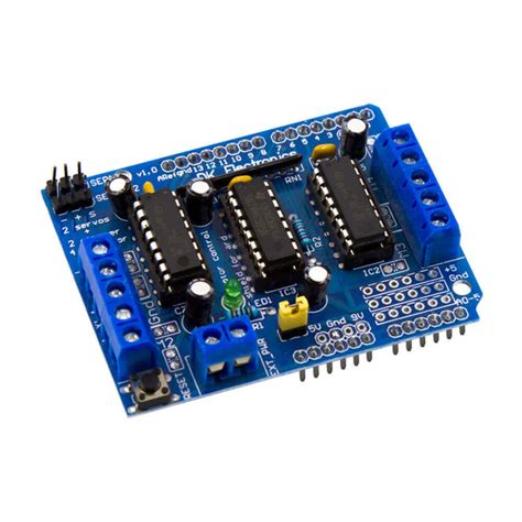 Dc Motor Stepper Servo Driver Shield For Arduino
