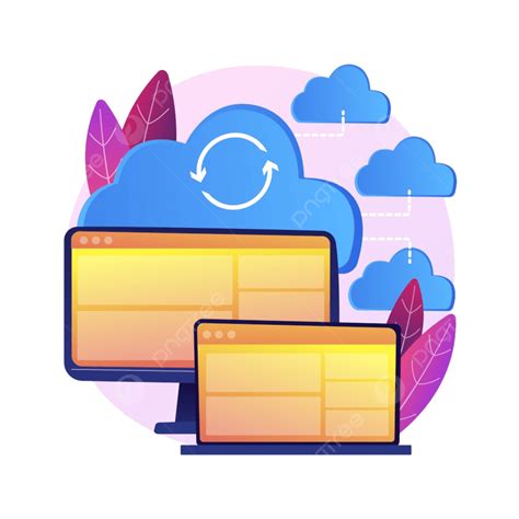 Connection Concept Vector Hd Images Cloud Connection Abstract Concept Vector Illustration