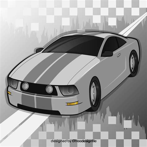 Ford Mustang Vector Free Download