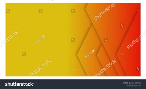 Abstract Orange Yellow Gradient Background Geometric Stock Vector Royalty Free 2233800971