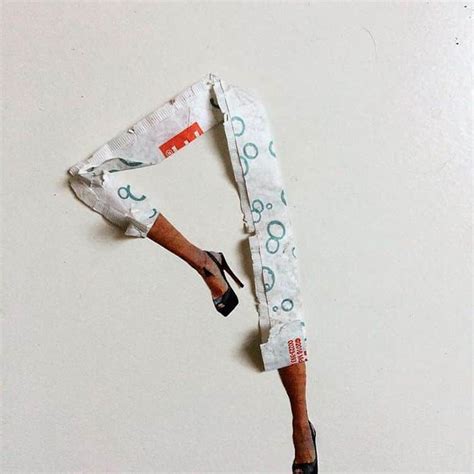 clever collages transform everyday objects into fashion forward spreads