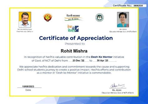 Rohit Mishra On Linkedin Hi Everyone I Am Excited To Share That I Had The Privilege Of Being A…
