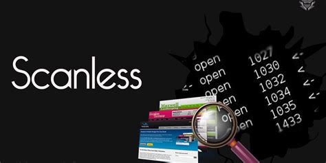 scanless herramienta para pentesting de puertos en sitios webs bloguero informático