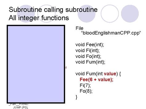 Help For Lab 1 Subroutines Calling Subroutines Lab
