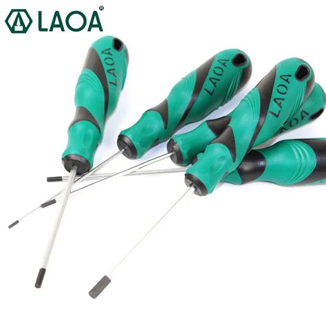 Laoa S2 합금강 스크루 드라이버 정밀 육각 소켓 마그네틱 스크루 드라이버 알렌 드라이버 15mm 20mm 2