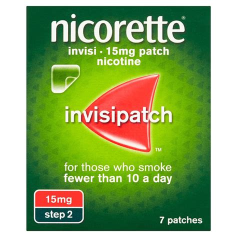 Buy Nicorette Invisipatch 15mg Nicotine Patches 7 Online