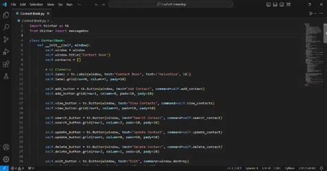 aashi chauhan on linkedin internship python gui contactbook codsoft