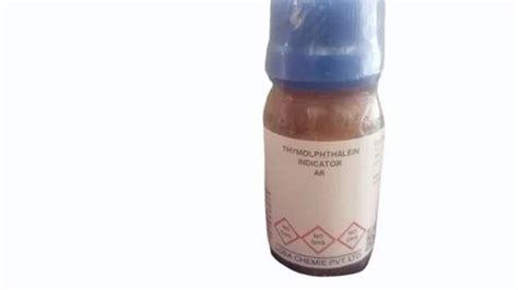 Thymolphthalein Indicator Ar Synthesis Chemical Lab Purity 95 At