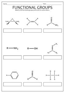 Naming Functional Groups Practice Worksheet Worksheeto CompoundWorksheets