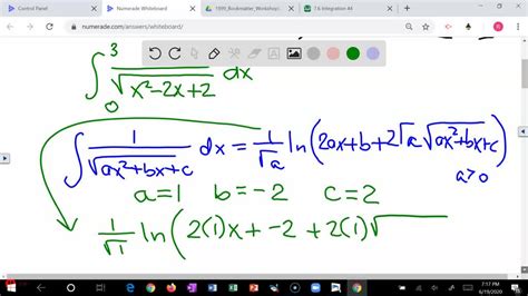 solved geometry problems use a table of integrals to solve the
