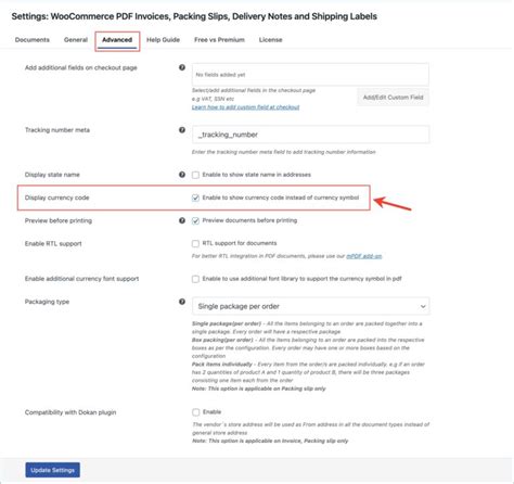 Display Currency Codes In Woocommerce Invoices
