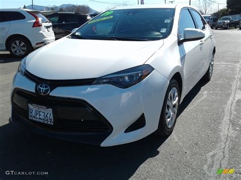 2019 Super White Toyota Corolla L 138488240 Photo 2