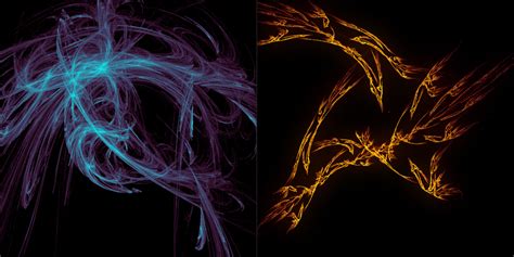 Fractal Flames Iterative Fractal Generation Photoshop Plugin