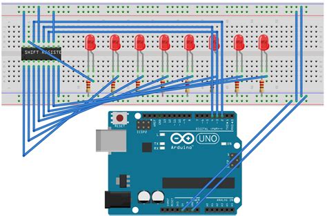 Whitelist 9 Arduino Shift Register