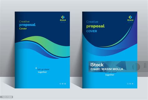 Template Desain Sampul Proposal Bisnis Kreatif Ilustrasi Stok Unduh Gambar Sekarang Sampul