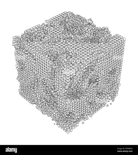 Wireframe Boxes Sketch Style Stock Vector Image And Art Alamy