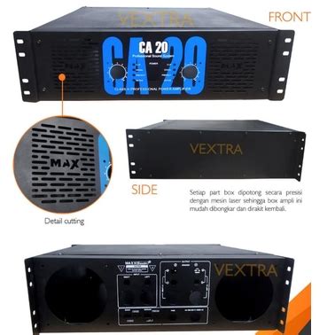 Jual Box Amplifier Ca Bahan Besi Tebal Shopee Indonesia