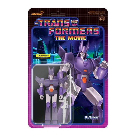 Transformers Cyclonus 3 3 4 Inch Reaction Figure