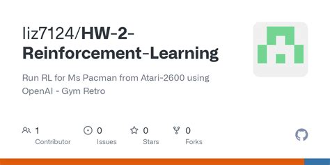 Github Liz7124hw 2 Reinforcement Learning Run Rl For Ms Pacman From