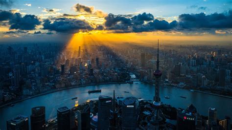 배경 화면 일몰 시티 도시 풍경 밤 건물 반사 해돋이 지평선 마천루 저녁 아침 수평선 파노라마 황혼