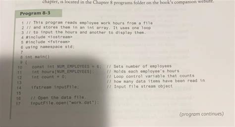 Solved Modify Program 8 3 Page 519520 By Adding The