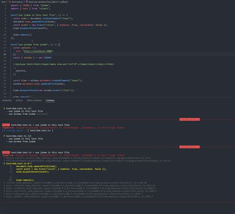 Exception When Test Dispatchevent With Jsdom · Issue 791 · Vitest Dev