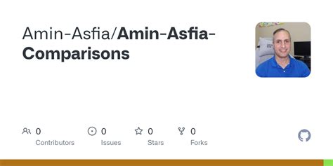 Github Amin Asfiaamin Asfia Comparisons