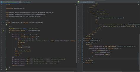 Streamedresponse Can T Get Response Client Side Sourceevents Readystate Symfony