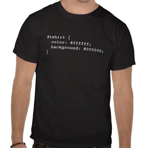 Geek Tee Funny Geek Tee Tshirt T Shirt Css Id Definition Css Html