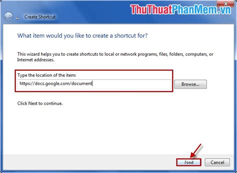 Create Google Docs Shortcut On Desktop