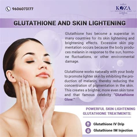 Glutathione Benefits Glutathione Skin Body Hair Removal Laser Hair Removal Im Injection Iv