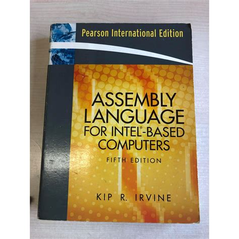 assembly language for intel based computers 蝦皮購物