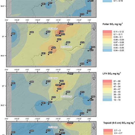 Inverse Distance Weighting Interpolation For Potential Acid Input Download Scientific Diagram