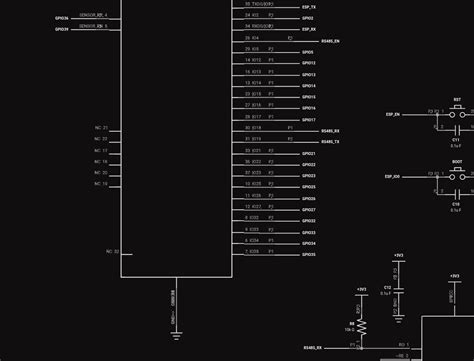 Schematic For Esp32 Rs485 Modbus Controller Module This Project