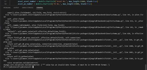 Raise Exceptions ValidationError Django Core Exceptions
