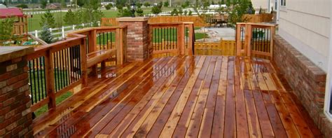 Cedar Decking Vs Redwood Decking