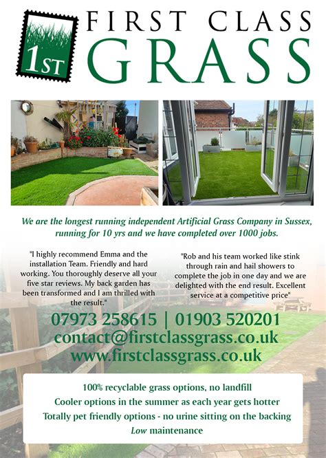 First Class Grass Community Update