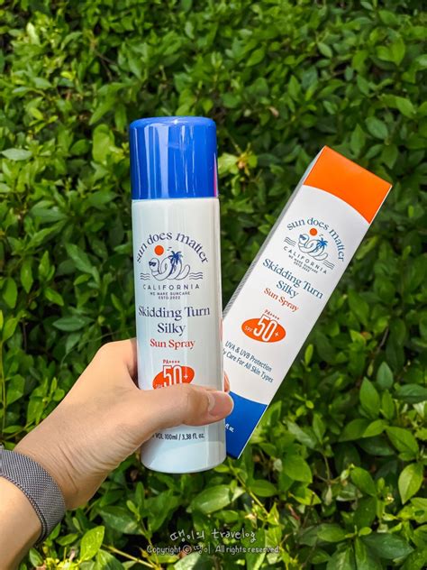 선더즈매터 선스프레이 코팅한 듯 끈적임 없는 자외선차단제 추천 네이버 블로그