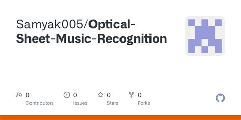 Github Samyak005 Optical Sheet Music Recognition