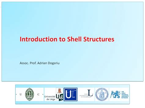 pdf introduction to shell structures · pdf fileintroduction to design of shell structures