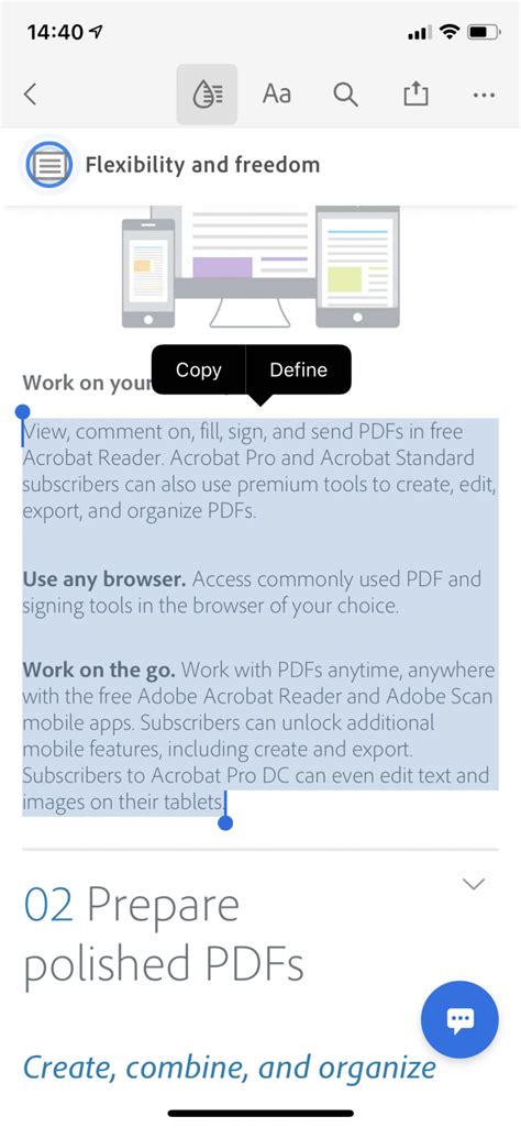 How To Do Scanned PDF Word Count With Adobe Acrobat Reader App