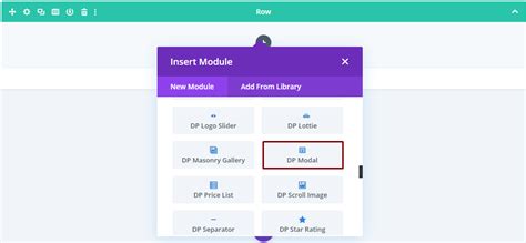 Modal Popup Divi Extended Documentation